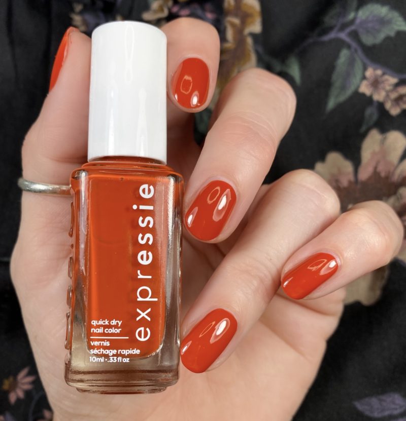 Essie Expressie Oranges and Reds - Livwithbiv