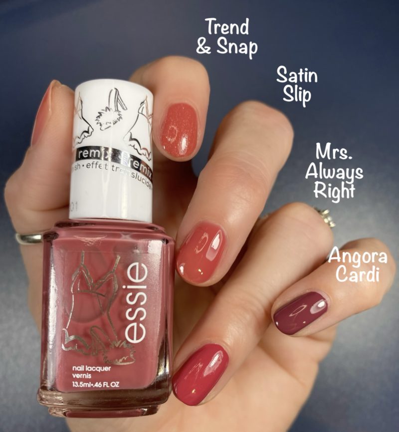 Essie Originals Remixed Collection Comparisons - Livwithbiv